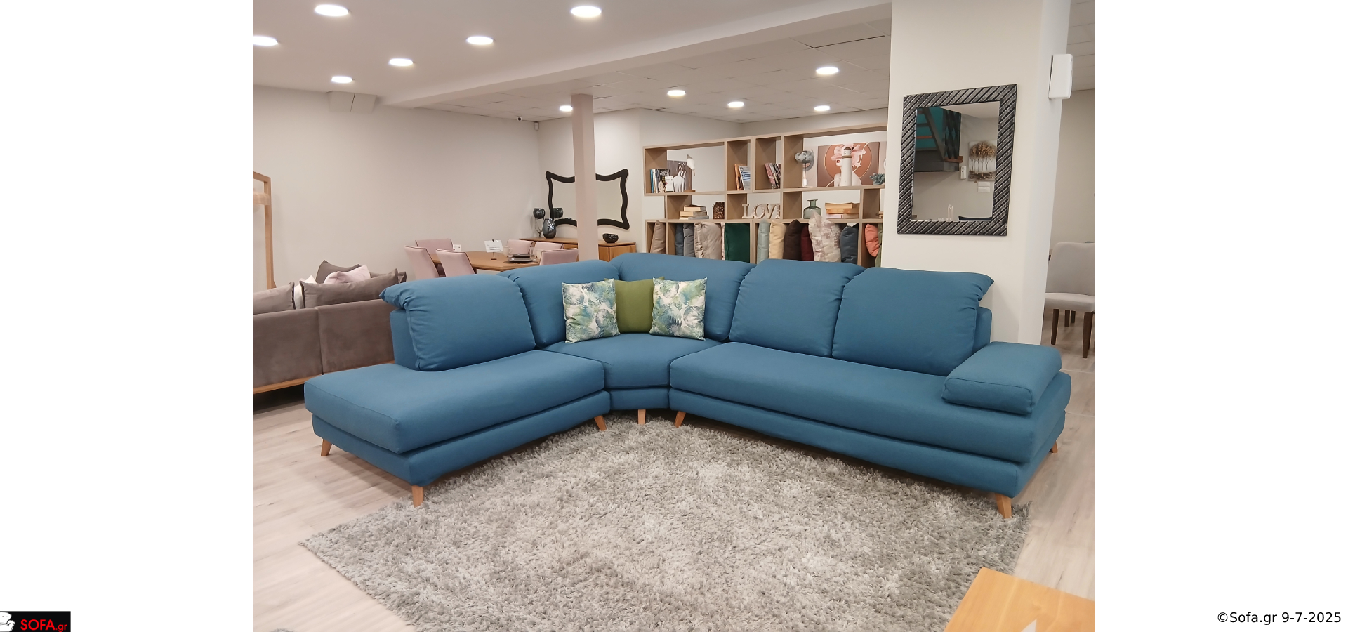 Γωνιακός καναπές Retro - Ετοιμοπαράδοτος | Sofa.gr