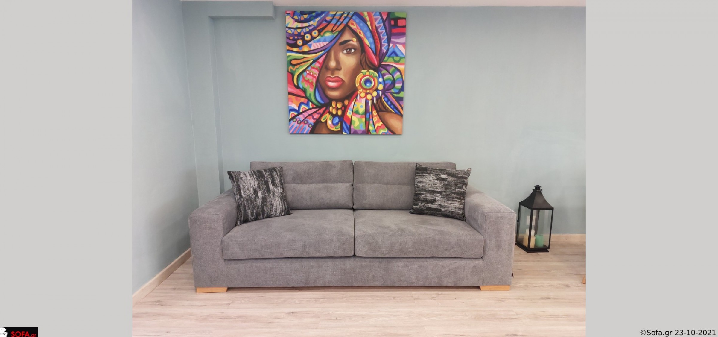 Τριθέσιος καναπές Status - Ετοιμοπαράδοτος| Sofa.gr